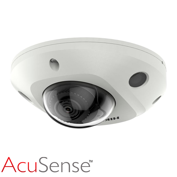 Hikvision DS-2CD2543G2-IWS / 4MP AcuSense Built-in Mic Fixed Mini Dome - Planet Security USA