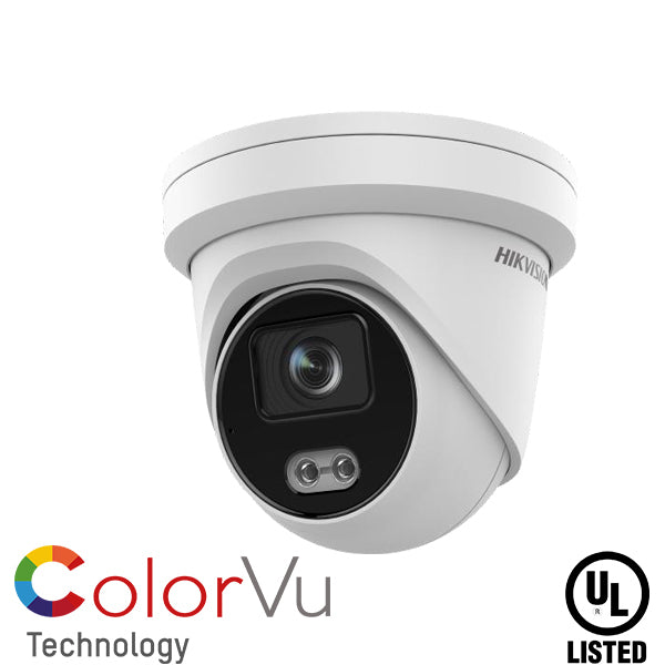 Hikvision DS-2CD2347G2-LU / 4MP ColorVu Fixed Turret Network Camera ...