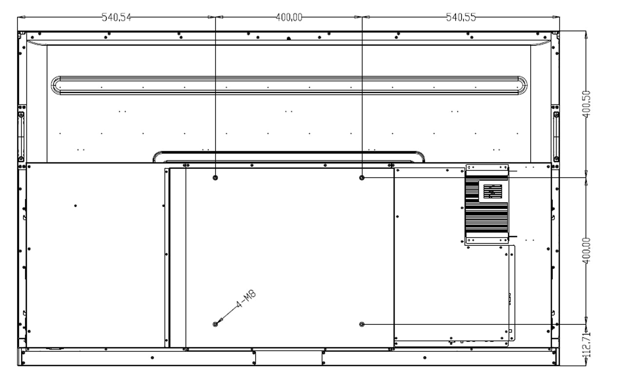 MW3565-T-A / 65"ultra-HD display - Planet Security USA